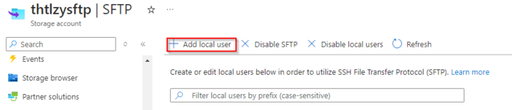 How to Configure SFTP in Microsoft Azure
