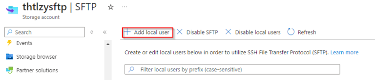 How to Configure SFTP in Microsoft Azure