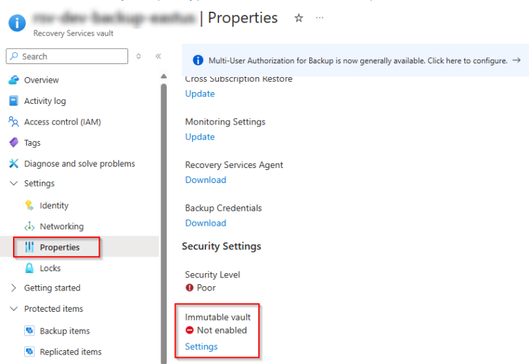 Microsoft Azure Backup Immutable Vault: Protecting Your Data from ...